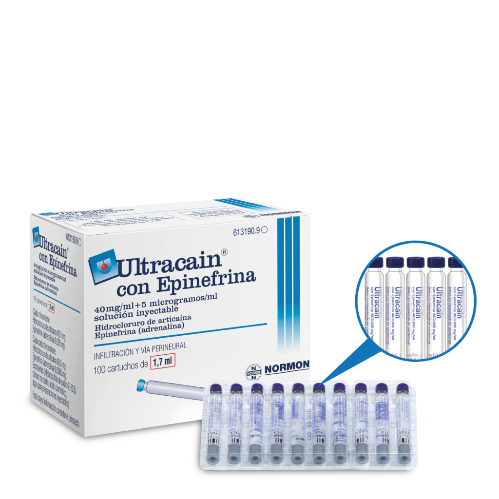 Ultracain con Epinefrina | Normon Dental